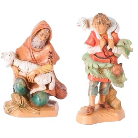 Fontanini | Holiday | Fontanini 5 Nativity Set Of 2 Figurines Jeremiah ...